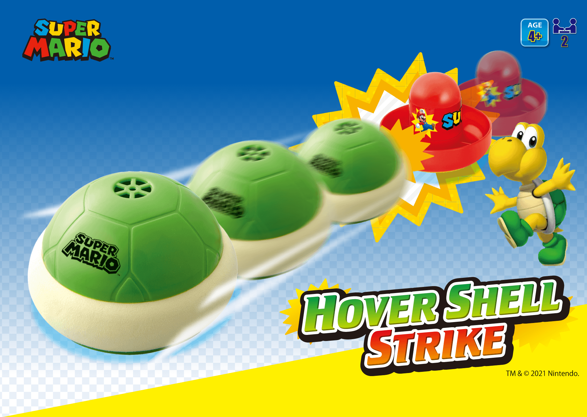 Super Mario™ HOVER SHELL STRIKE｜EPOCH games