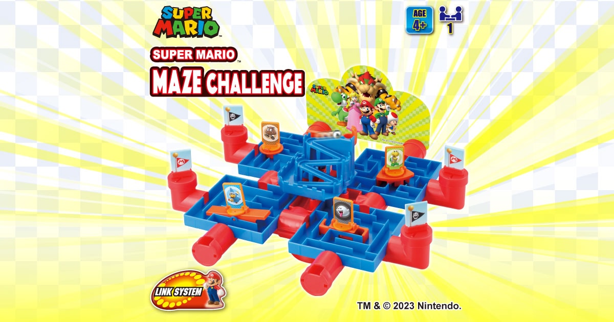 Super Mario™ MAZE CHALLENGE｜EPOCH games
